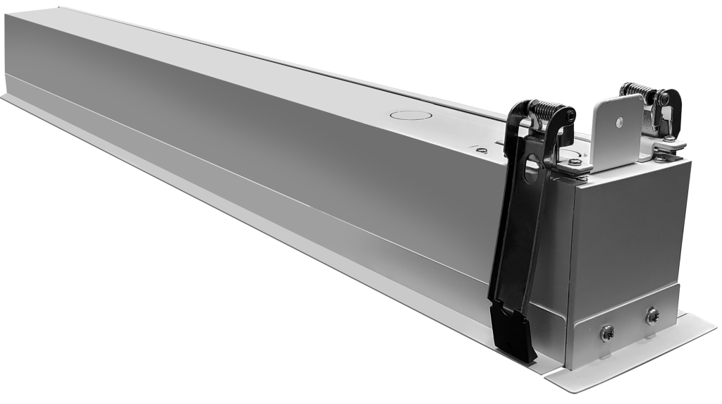 LuXurio 4FT Black Recessed Architectural Strip Fixture. 40W, CCT - Duralec