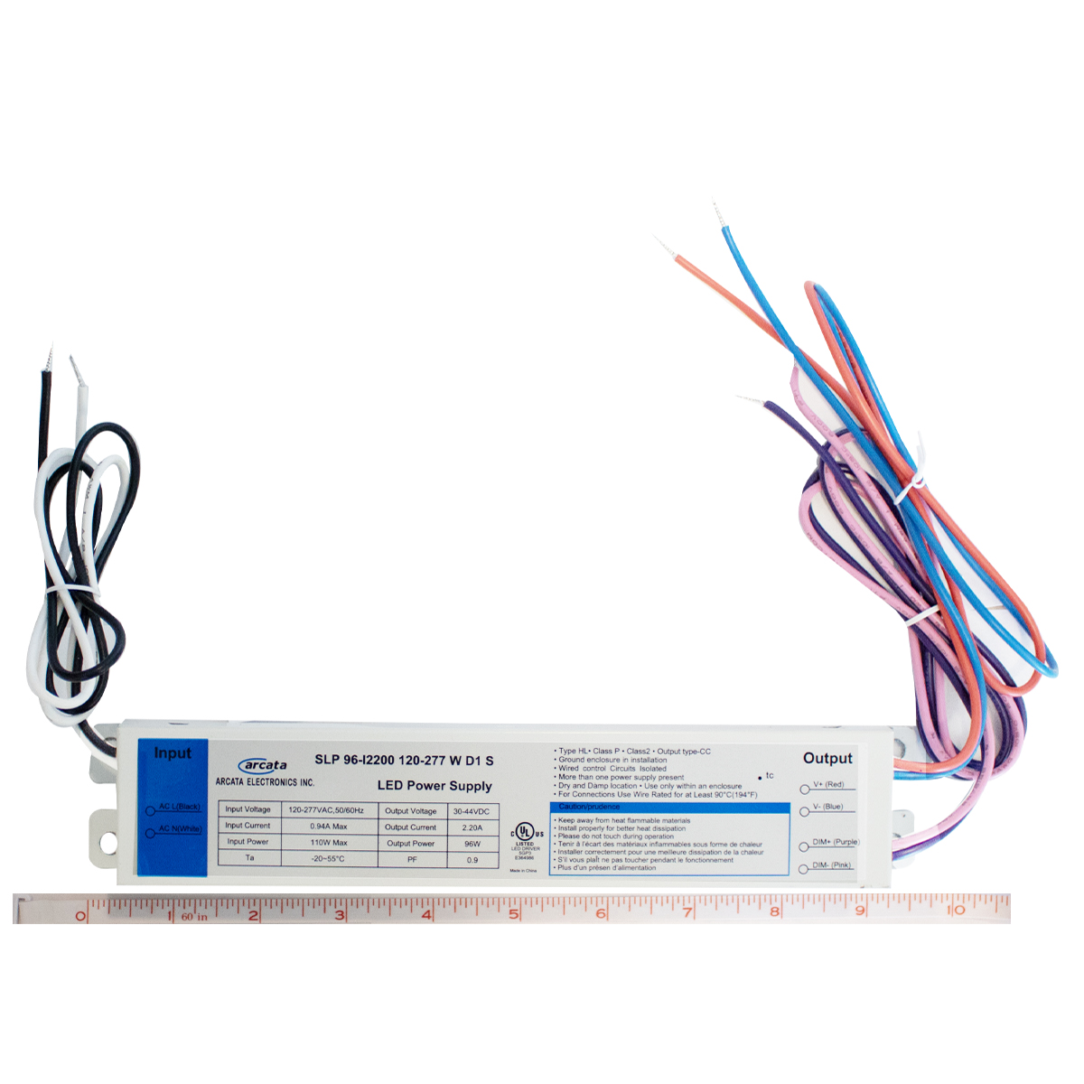 Arcata SLP 96-I2200 120-277W D1 S Driver - Duralec